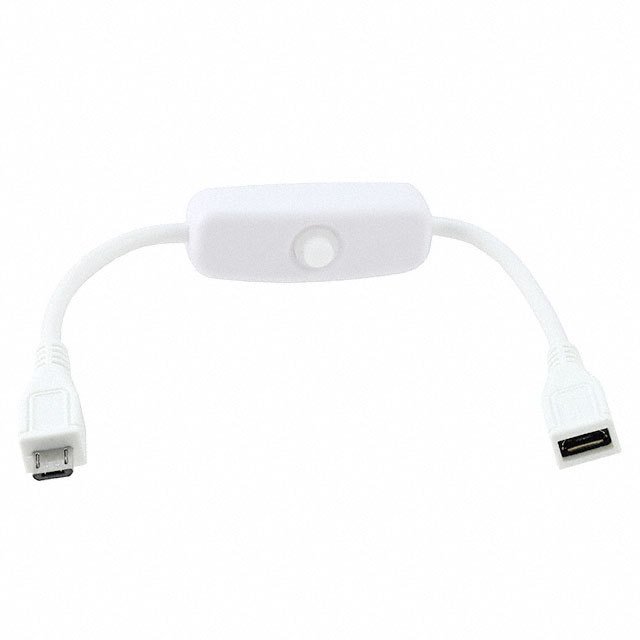 CPAL-MICRO-MF-003, Raspberry Pi MICRO USB CABLE W/INLINE SWITCH Price ...